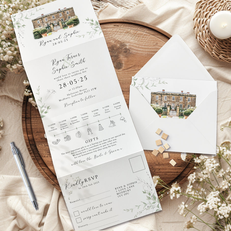 The Invite Shack | Personalised Wedding Invitations